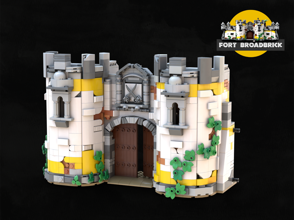 LEGO MOC Gatehouse - Fort Broadbrick by Vanestream | Rebrickable ...