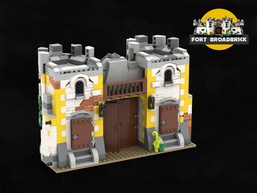 LEGO MOC Gatehouse - Fort Broadbrick by Vanestream | Rebrickable ...