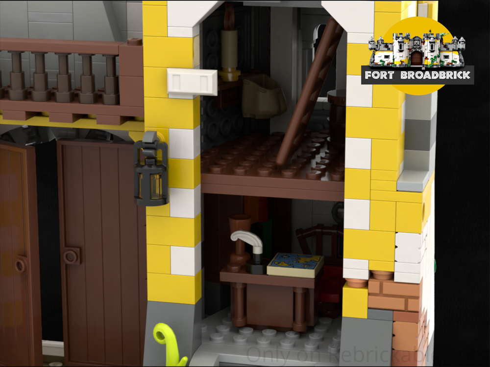 Lego Moc Gatehouse Fort Broadbrick By Vanestream Rebrickable