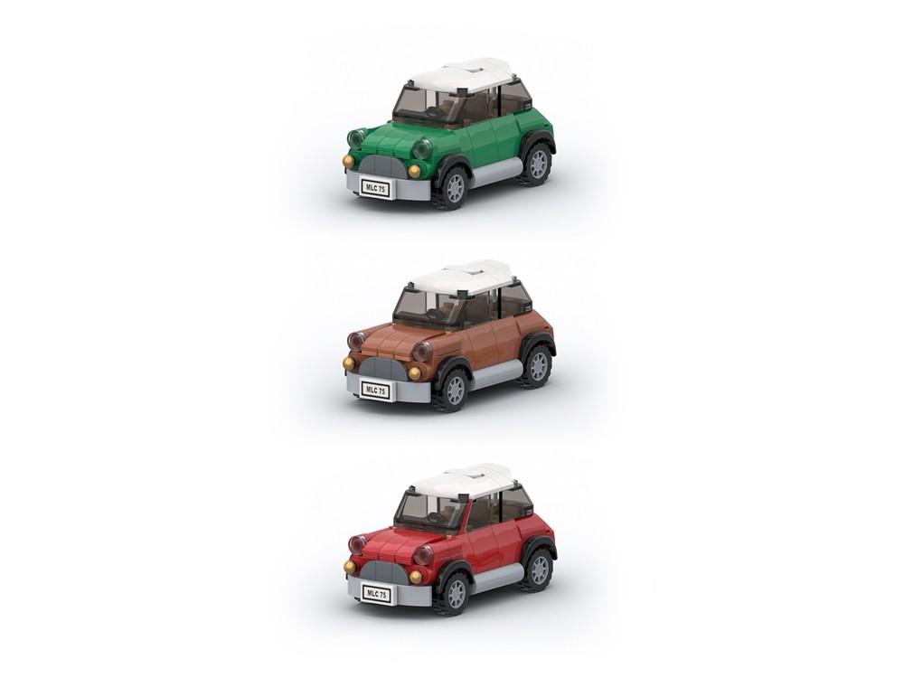 LEGO MOC Mini Cooper by BrickAtive | Rebrickable - Build with LEGO