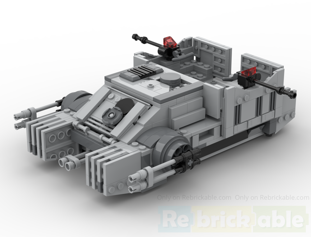 LEGO MOC TX-225 GAVw Carrier by Fabian2 | Rebrickable - Build with LEGO