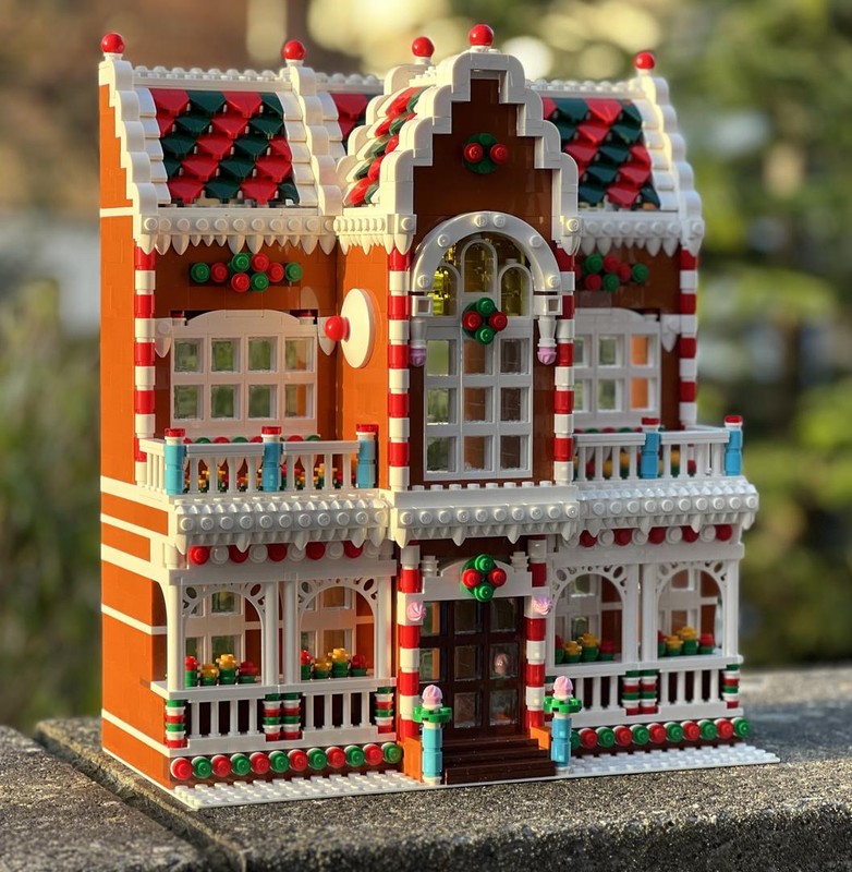 LEGO MOC Winter Village Town House by Wilmottslego | Rebrickable ...