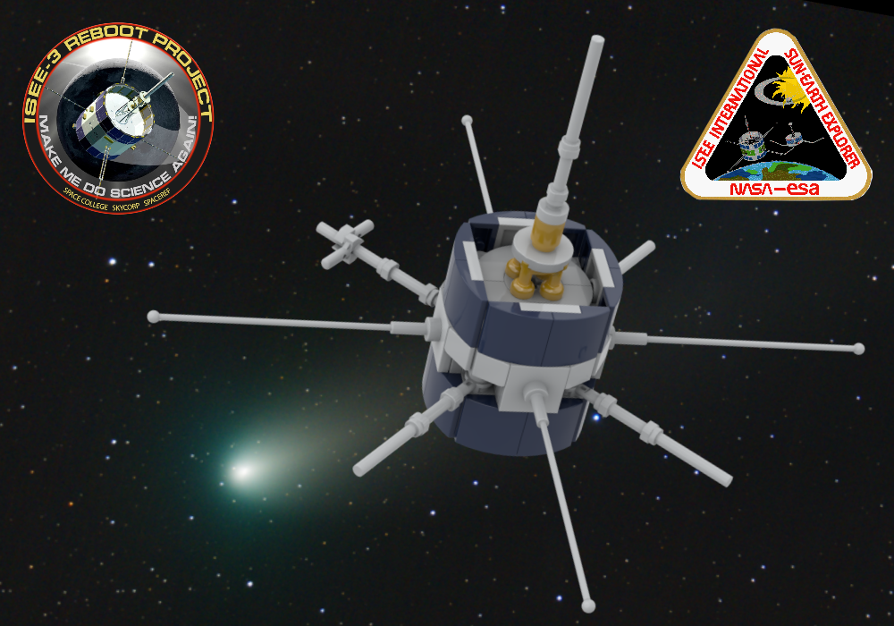 LEGO MOC ISEE-3 / ICE Spacecraft by OrchardBuilds | Rebrickable - Build ...