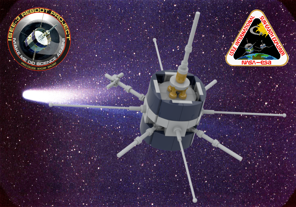 LEGO MOC ISEE-3 / ICE Spacecraft by OrchardBuilds | Rebrickable - Build with LEGO