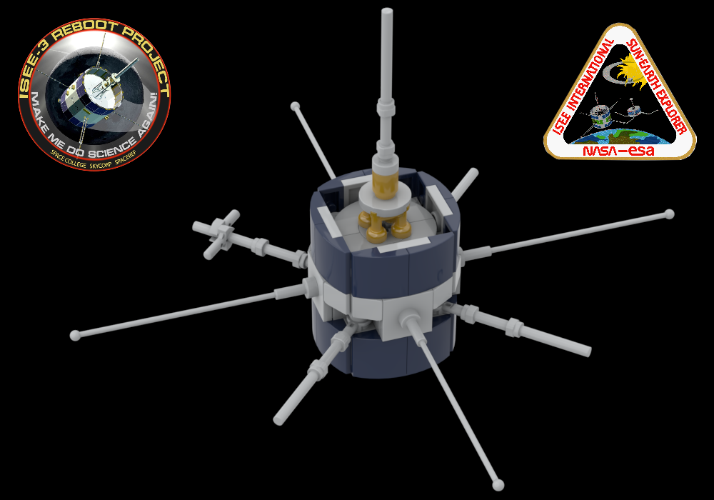 LEGO MOC ISEE-3 / ICE Spacecraft by OrchardBuilds | Rebrickable - Build ...