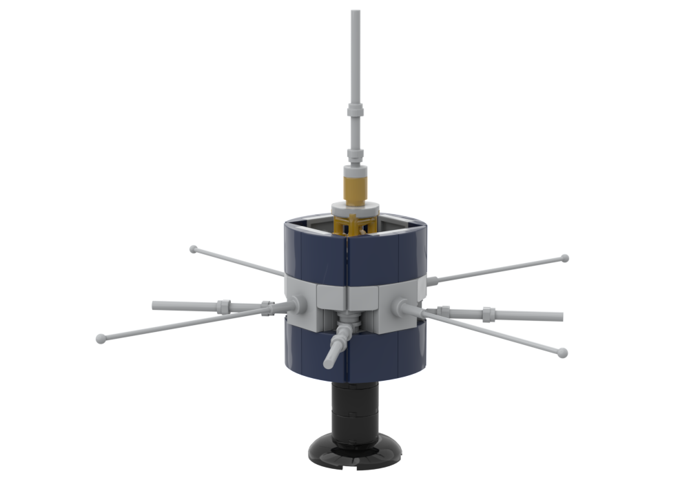 LEGO MOC ISEE-3 / ICE Spacecraft by OrchardBuilds | Rebrickable - Build ...