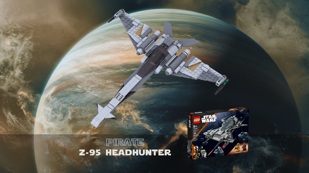 LEGO MOC Pirate Z-95 Headhunter - 75346 alternative by zsoltom ...