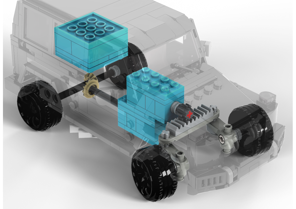 LEGO MOC 76924 G63 MOC RC by asnoopy | Rebrickable - Build with LEGO