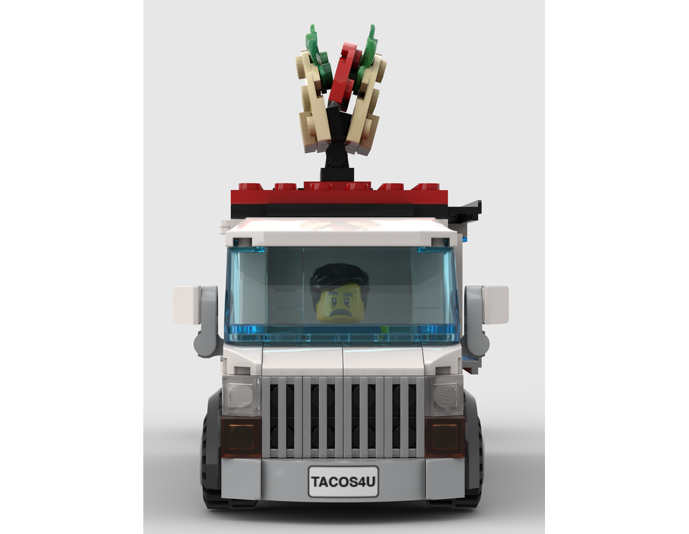 LEGO MOC Taco Truck & Salsa Bar by sydtropolis | Rebrickable - Build ...