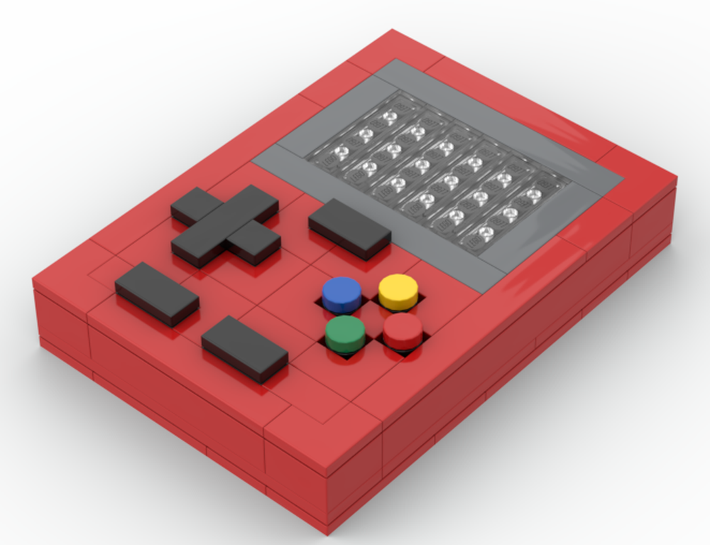 LEGO MOC Portable Game Console by Misser | Rebrickable - Build with LEGO