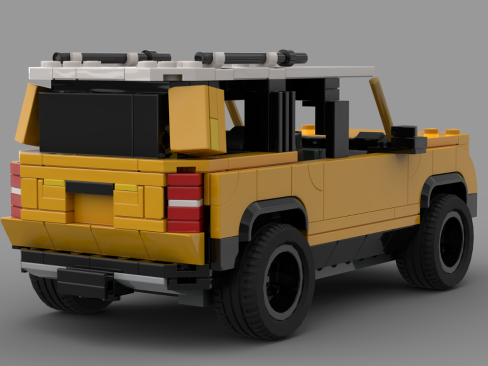 LEGO MOC 2024 Toyota Land Cruiser by DudPR | Rebrickable - Build with LEGO
