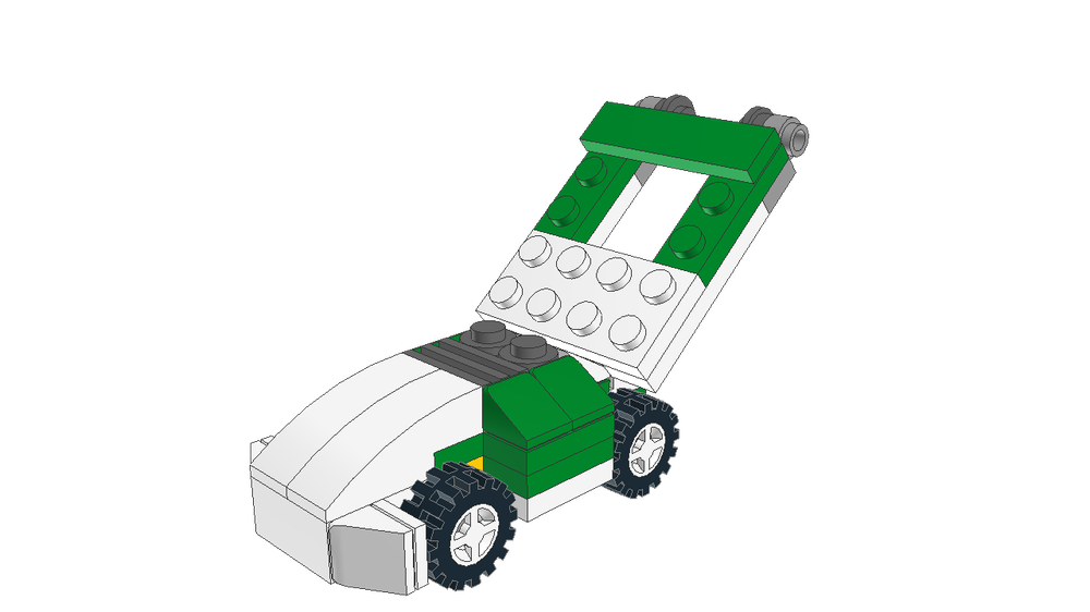LEGO MOC 6910 Lawn Mower by julien1001 | Rebrickable - Build with LEGO
