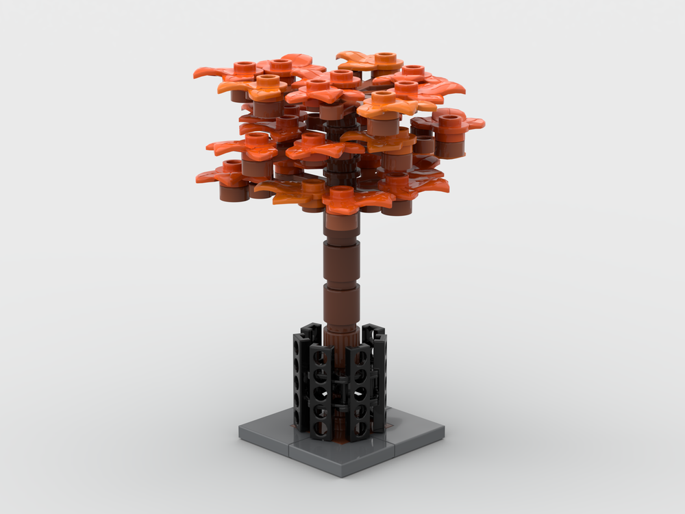 LEGO MOC Urban Tree by BrickHappens | Rebrickable - Build with LEGO