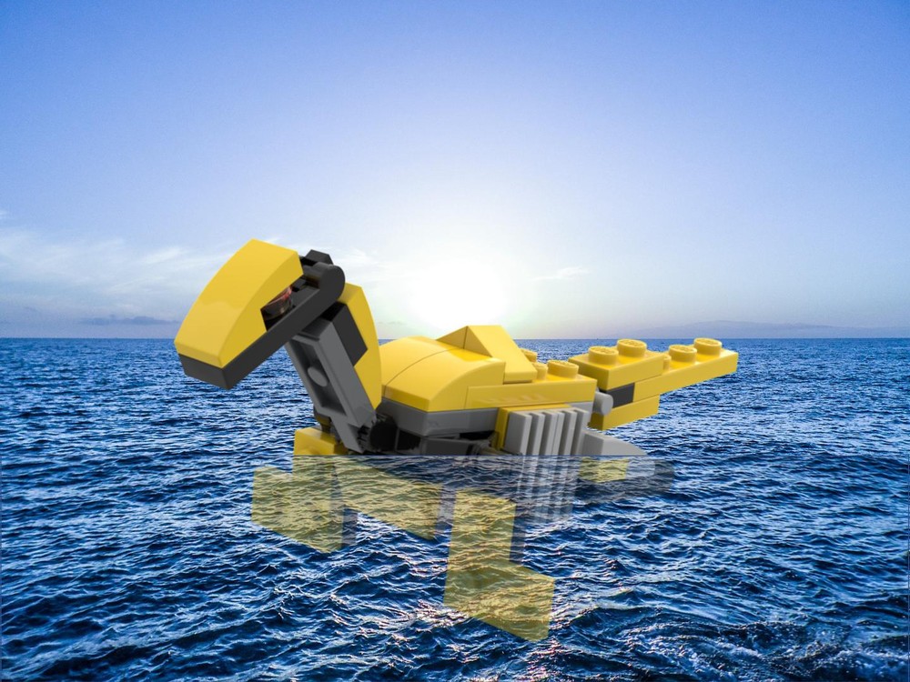 LEGO MOC 31014 - Plesiosaur by LegoOri | Rebrickable - Build with LEGO
