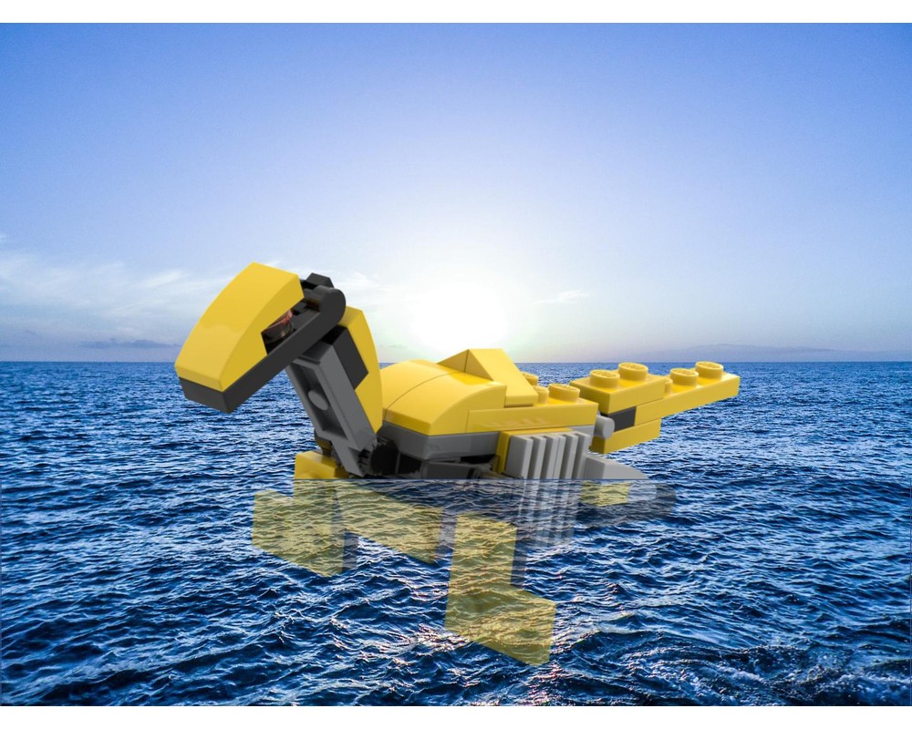 LEGO MOC 31014 - Plesiosaur by LegoOri | Rebrickable - Build with LEGO