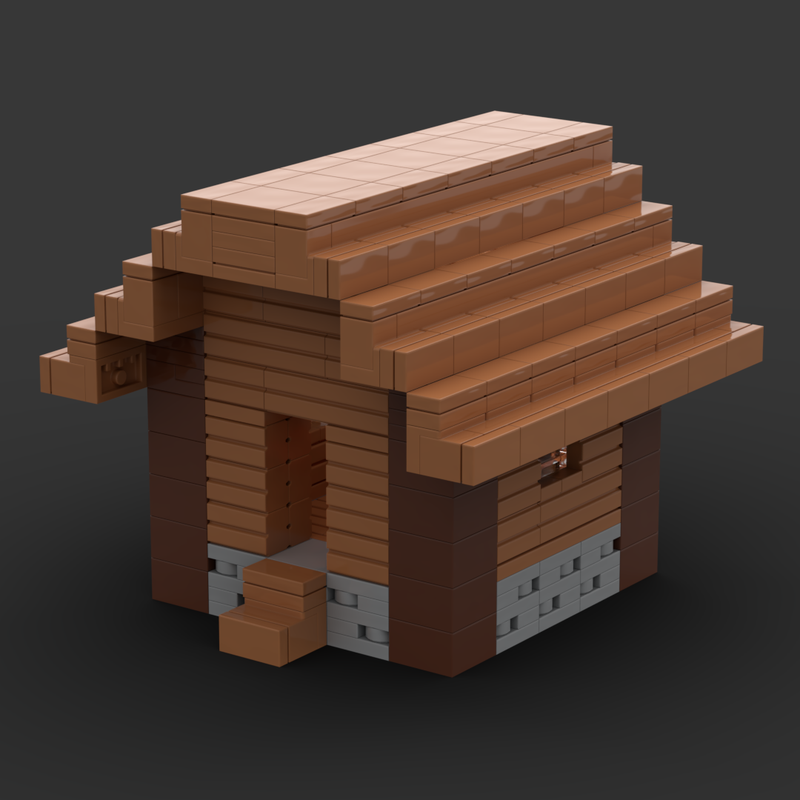 LEGO MOC Villager House by Happy_Guy04 | Rebrickable - Build with LEGO