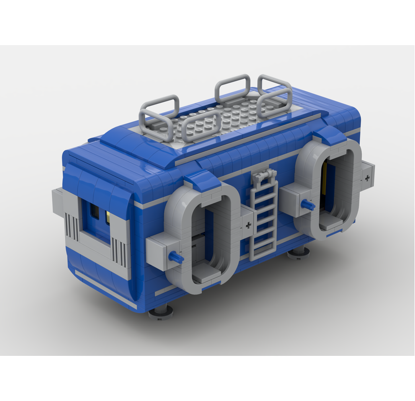 LEGO MOC Classic Space - Modular Corridor Base v2 by Aventurium ...