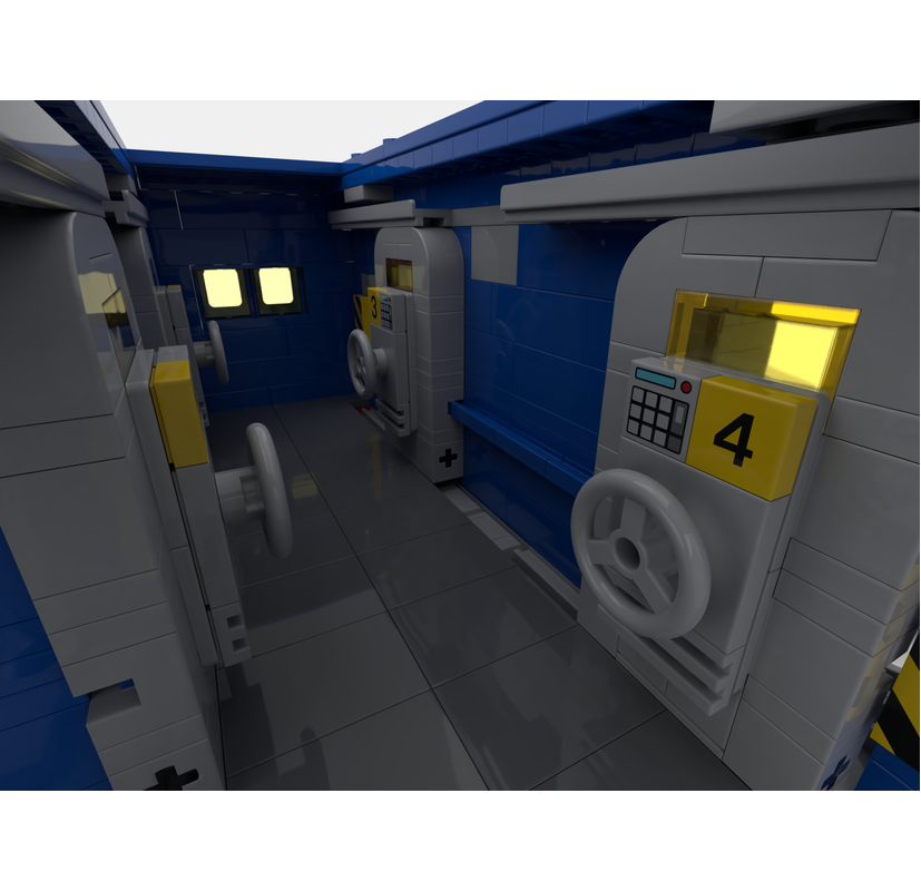 LEGO MOC Classic Space - Modular Corridor Base v2 by Aventurium ...