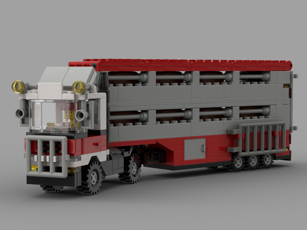LEGO MOC Livestock Transport by RUL1982 | Rebrickable - Build with LEGO