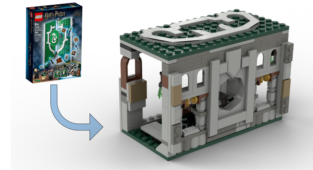 LEGO MOC Lego 76410 Alternative "Slytherin's bedroom" by CT-5555 Fives ...