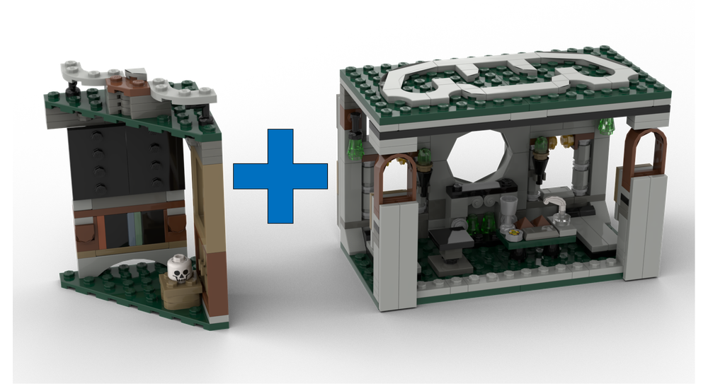 LEGO MOC Lego 76410 Alternative "Slytherin's bedroom" by CT-5555 Fives ...