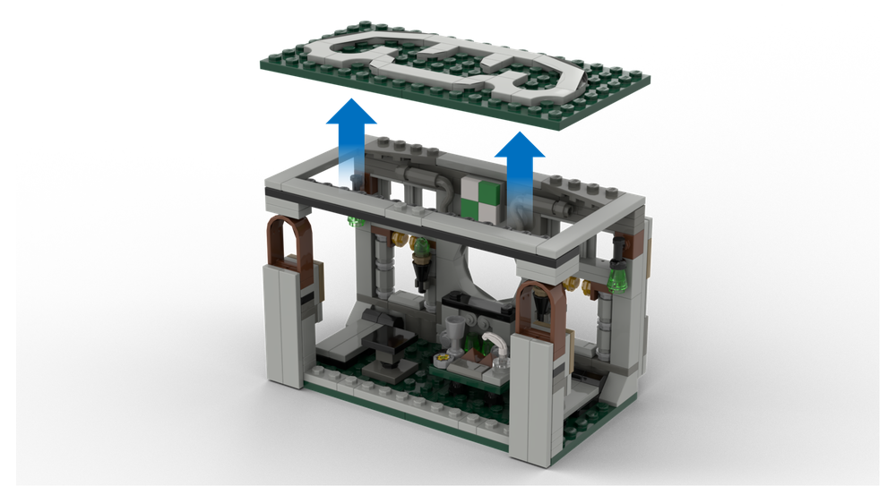 LEGO MOC Lego 76410 Alternative "Slytherin's bedroom" by CT-5555 Fives ...