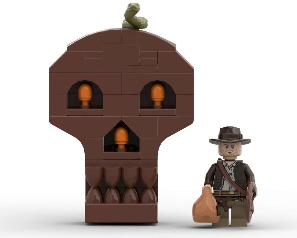 LEGO MOC Sankara Stones Skull by IndianaJones81 | Rebrickable - Build ...