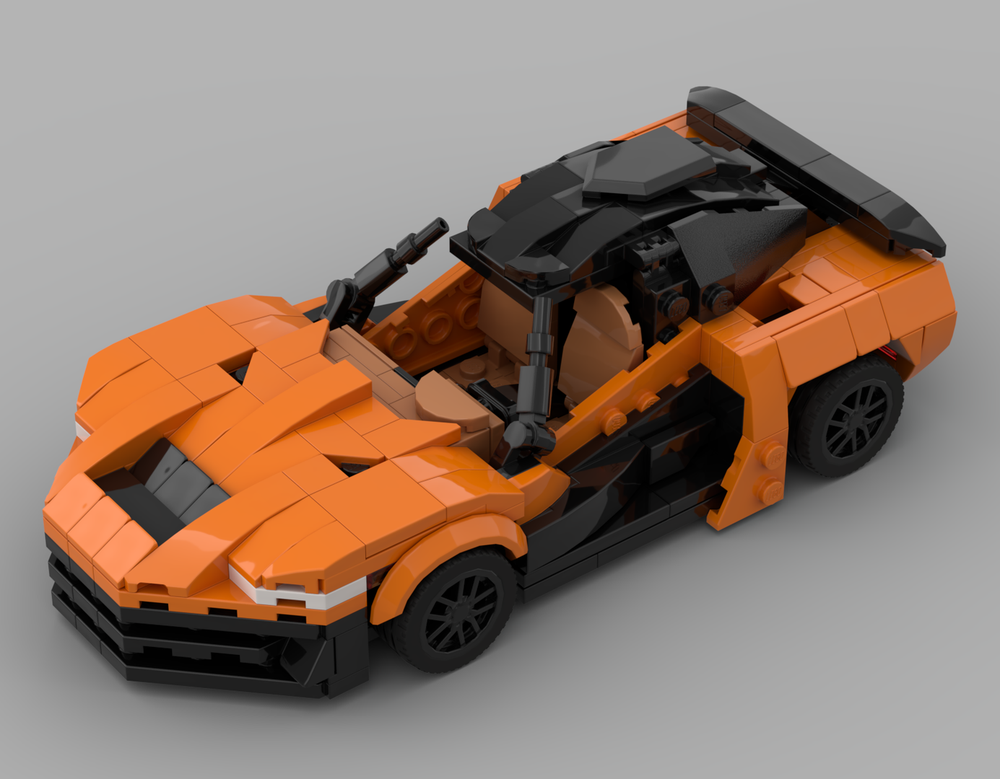 LEGO MOC McLaren W1 by chichikb | Rebrickable - Build with LEGO