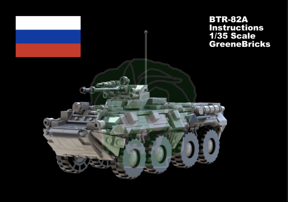 LEGO MOC BTR-82A by GreeneBricks | Rebrickable - Build with LEGO