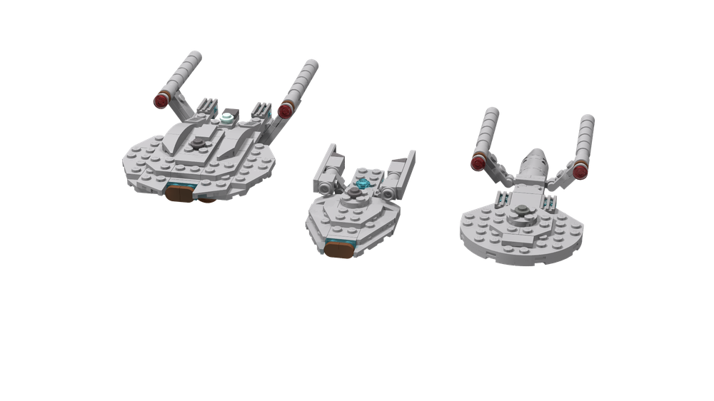 Lego Moc Strider Class Early Starfleet Scout By Legendaj Rebrickable