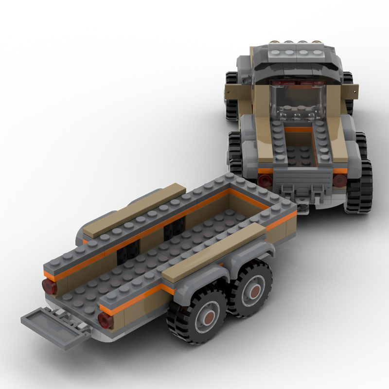 LEGO MOC Trailer by chuancong | Rebrickable - Build with LEGO