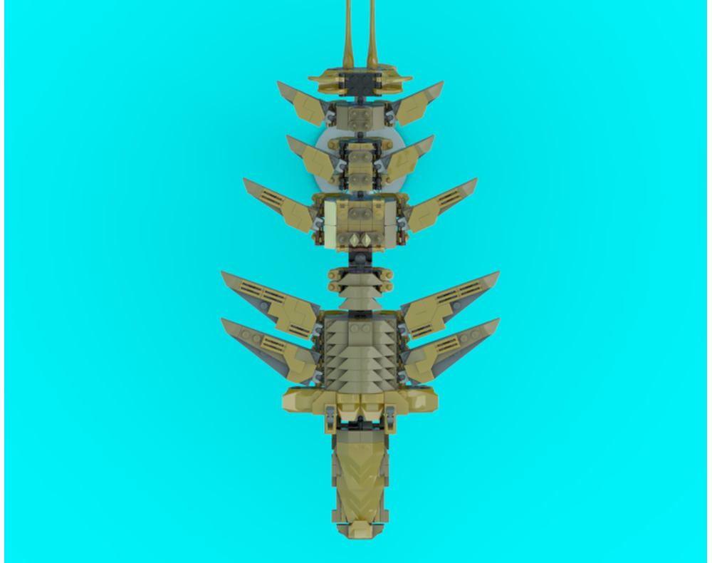 Lego Moc Mega Leviathan By Cjsbricks Rebrickable Build With Lego