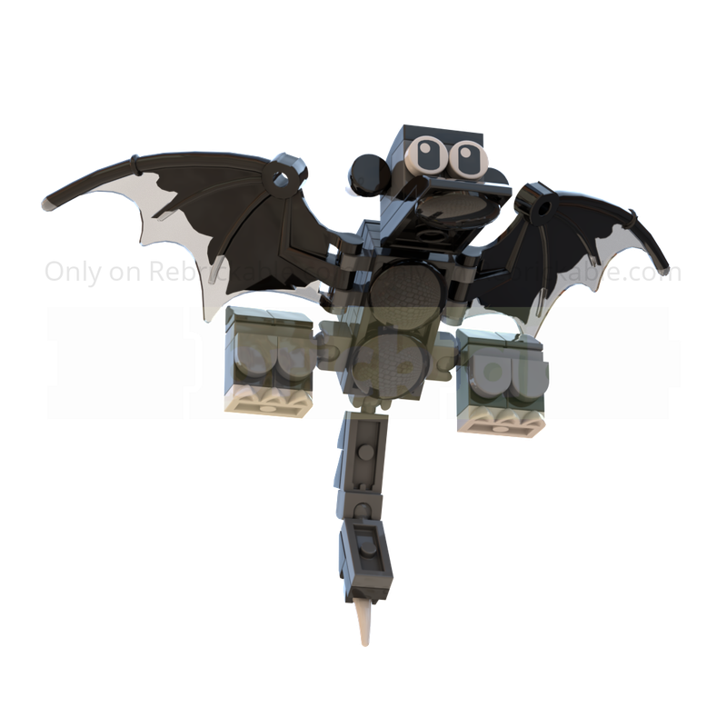 LEGO MOC Young Shadow Wyvern by Neogirl101 | Rebrickable - Build with LEGO