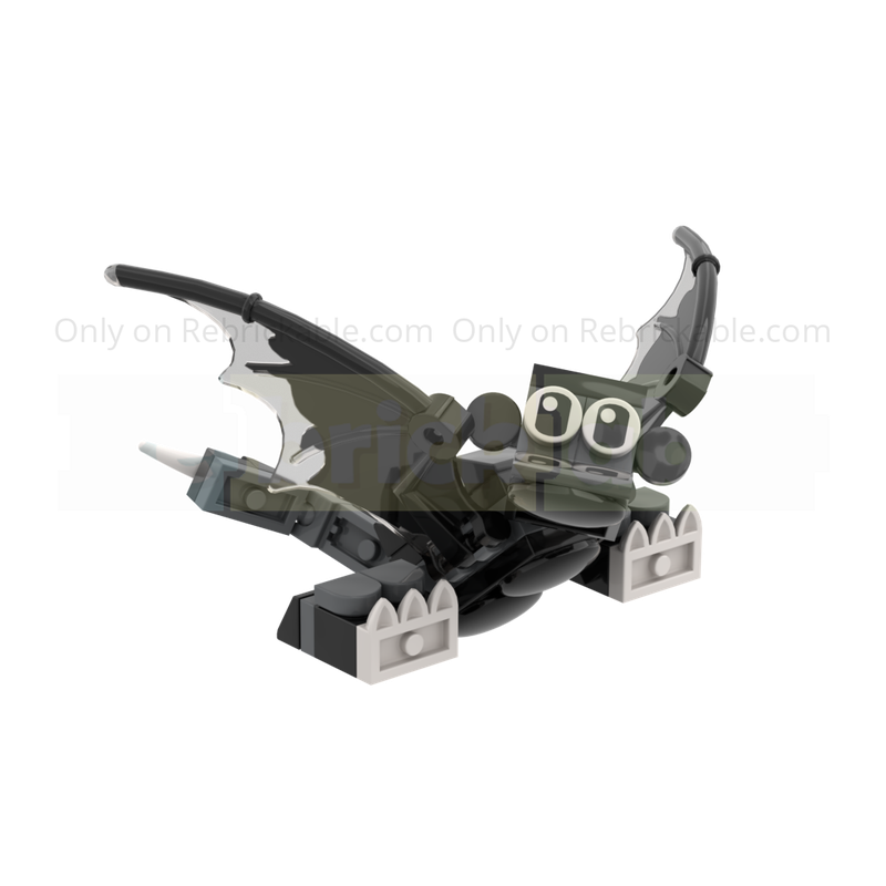 LEGO MOC Young Shadow Wyvern by Neogirl101 | Rebrickable - Build with LEGO