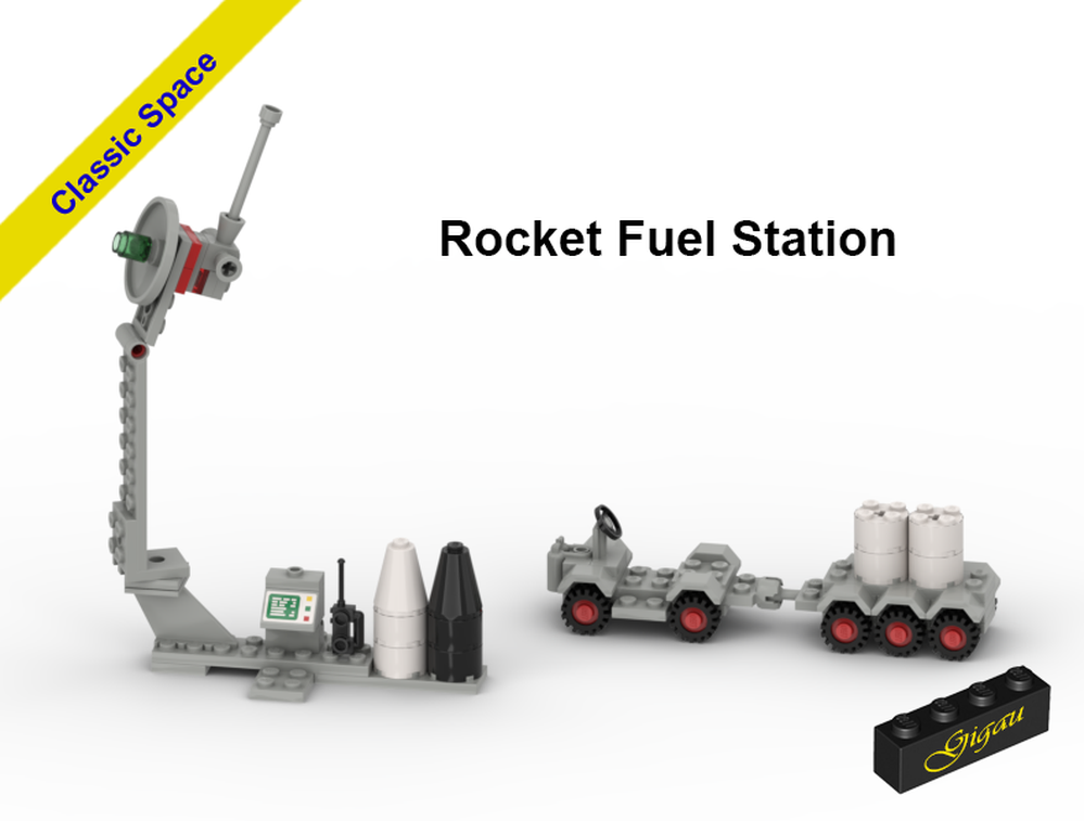 LEGO MOC Rocket Fuel Station by gigau | Rebrickable - Build with LEGO