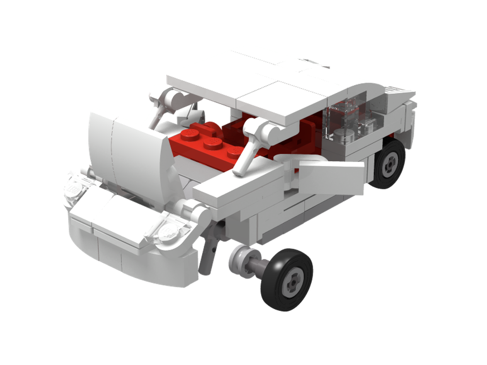 LEGO MOC Replica of Corgi 341-Mini Marcos GT850 “Golden Jacks” by ...