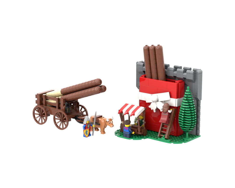 LEGO MOC Pepero has arrived at the castle village! by Hogi_castle ...