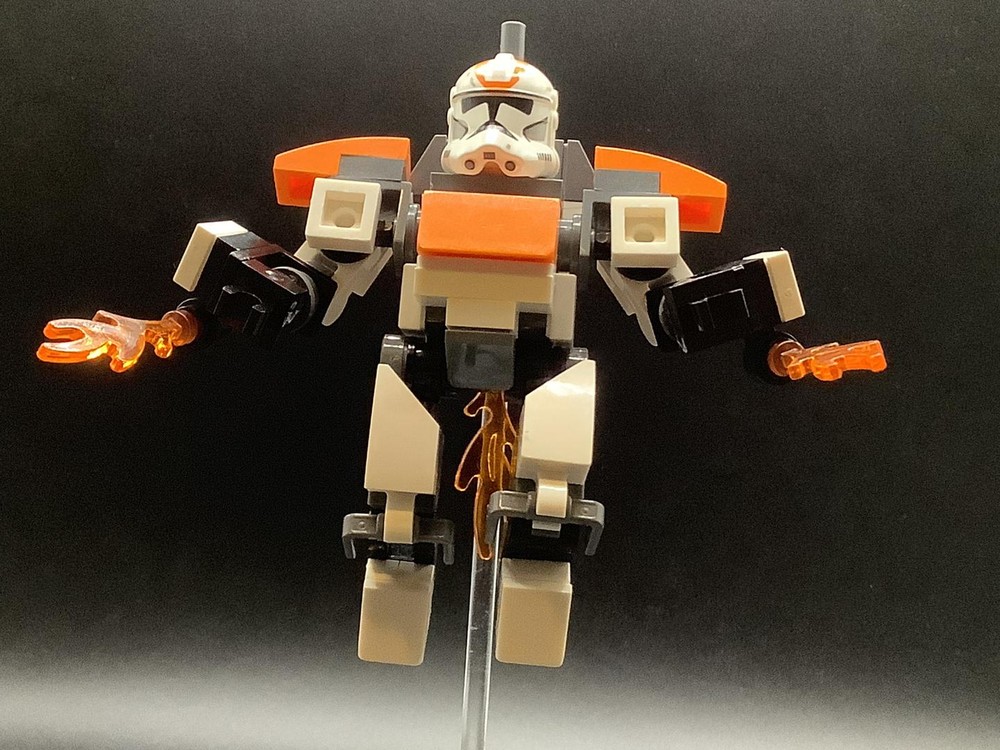 LEGO MOC CT-45d 212th Clone Trooper Power Armor by NotSorry_Bricks | Rebrickable - Build with LEGO