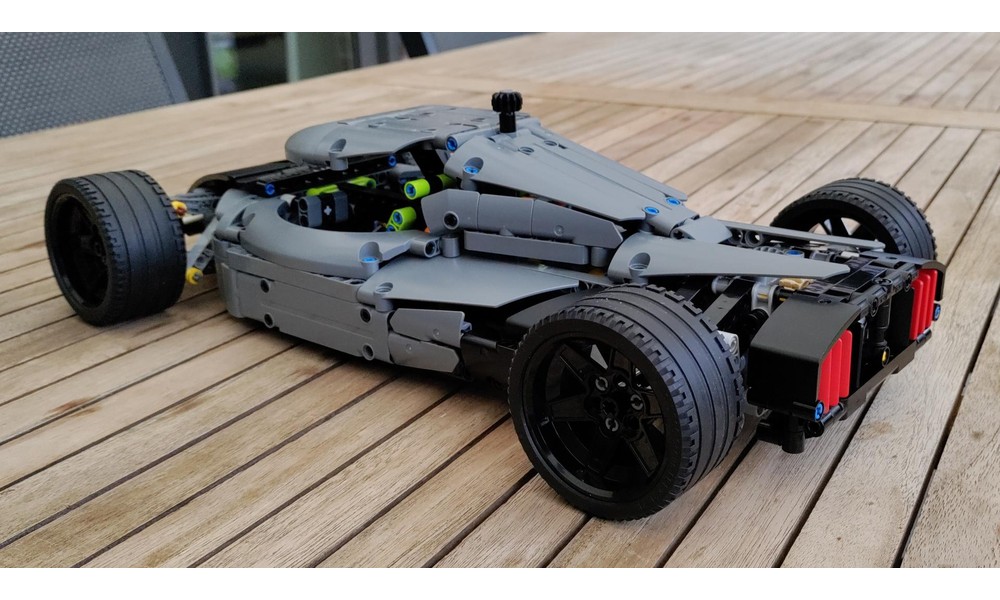 LEGO MOC Two-seater road-race car by EricMunsters | Rebrickable - Build ...