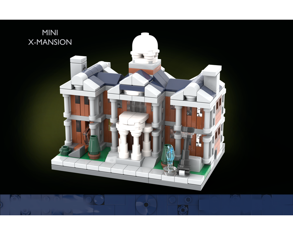 LEGO MOC Mini X-Mansion by christromans | Rebrickable - Build with LEGO