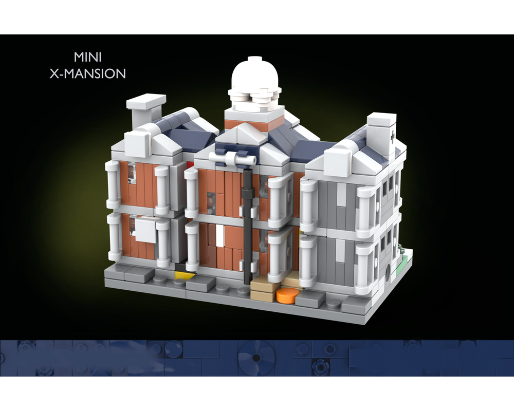 Lego Moc Mini X Mansion By Christromans Rebrickable Build With Lego