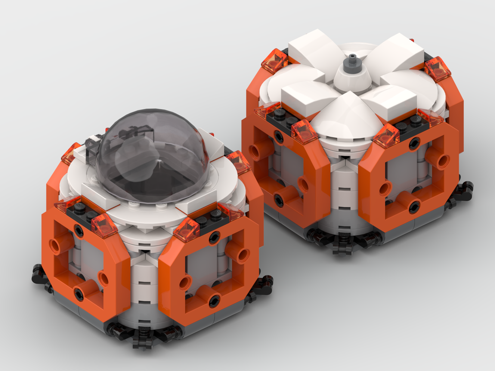 LEGO MOC City Space Module X by LeFisch | Rebrickable - Build with LEGO