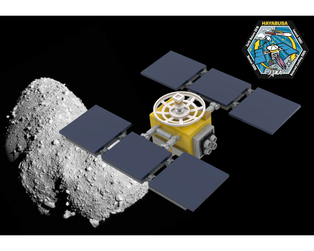 LEGO MOC Hayabusa (MUSES-C) Spacecraft by OrchardBuilds | Rebrickable ...