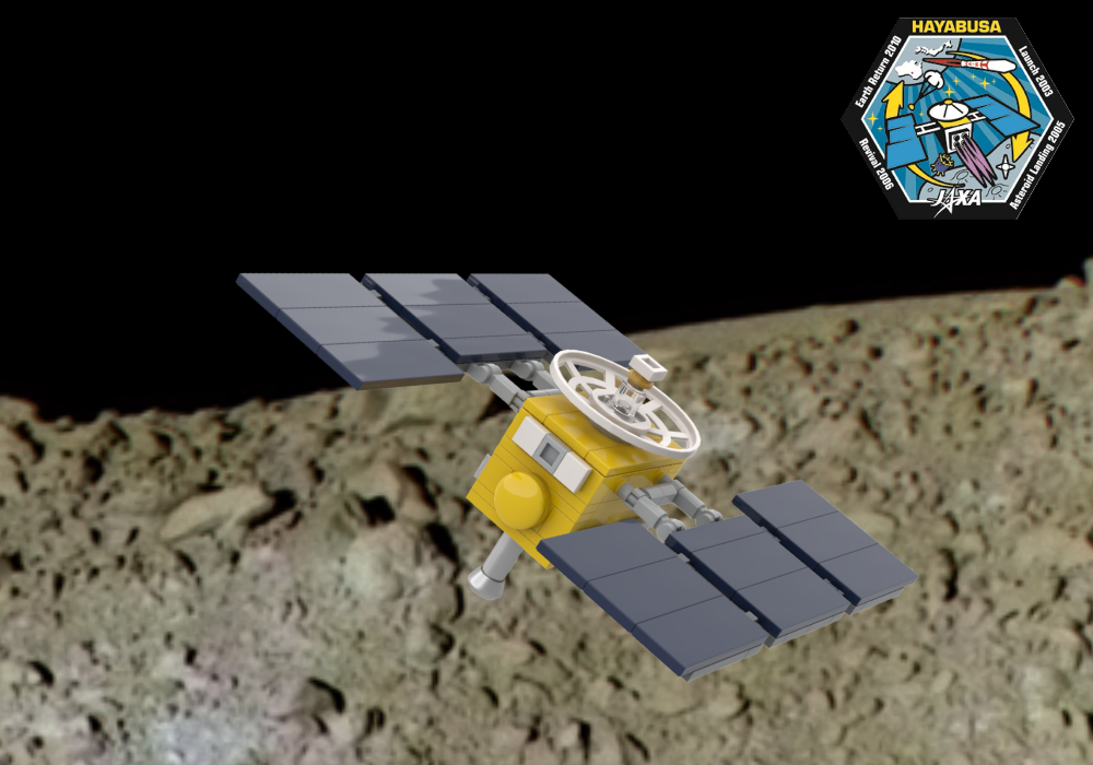 LEGO MOC Hayabusa (MUSES-C) Spacecraft by OrchardBuilds | Rebrickable ...