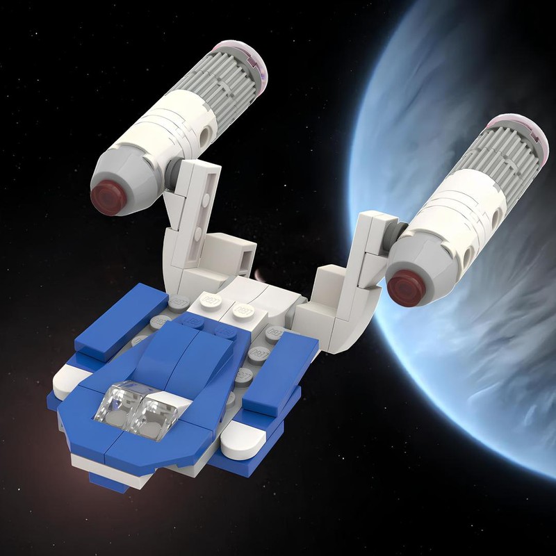 LEGO MOC-200923 75391 - USS Enterprise by Dert_444_ | Rebrickable ...