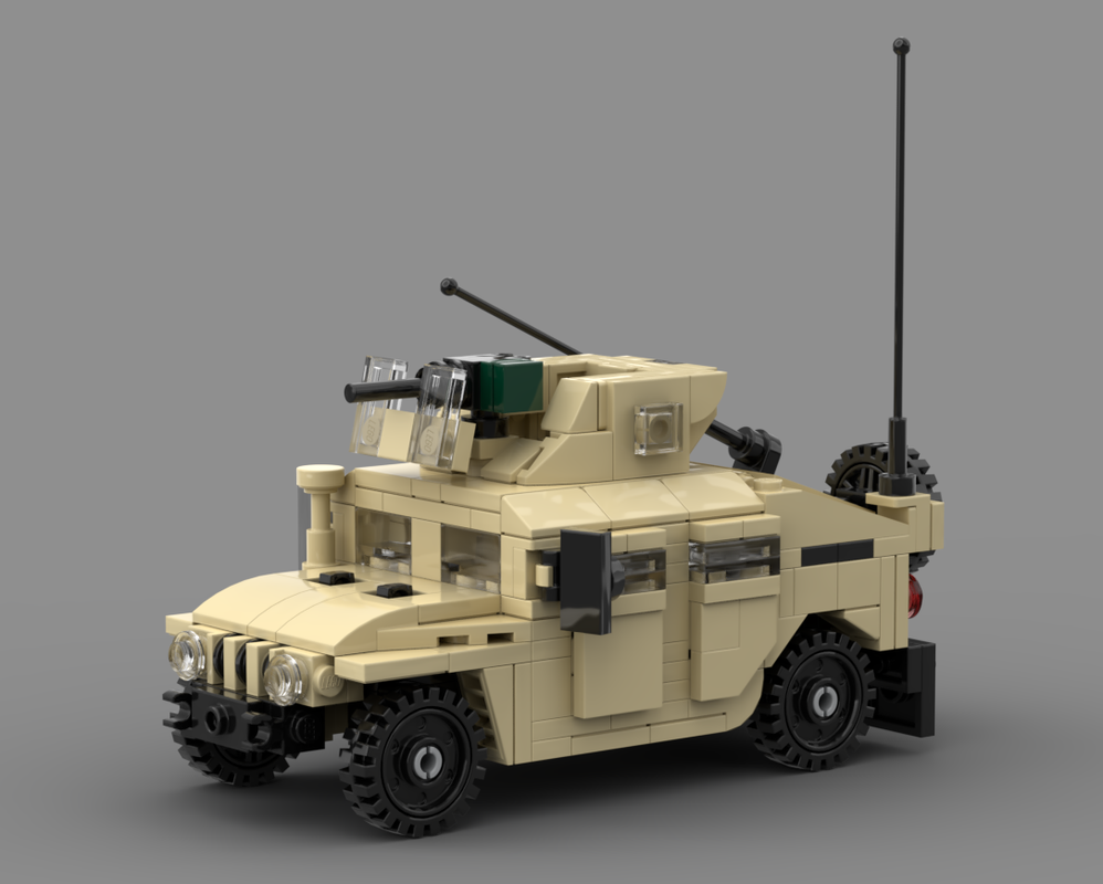 LEGO MOC M1151A1 HMMWV by Peachman101 | Rebrickable - Build with LEGO