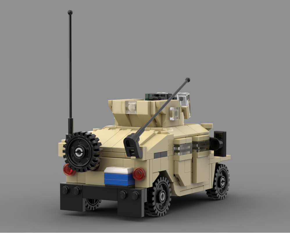 LEGO MOC M1151A1 HMMWV by Peachman101 | Rebrickable - Build with LEGO