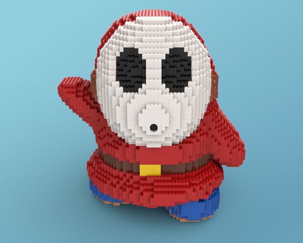 LEGO MOC Shy Guy by Croissant_bricks | Rebrickable - Build with LEGO