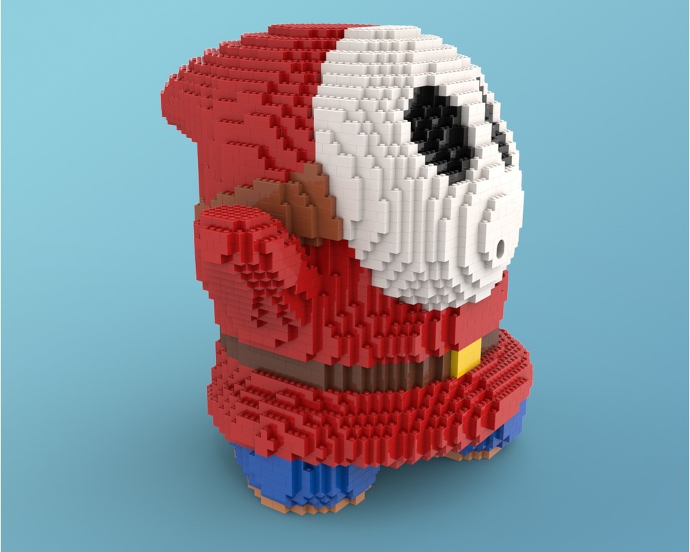 Lego Moc Shy Guy By Croissantbricks Rebrickable Build With Lego