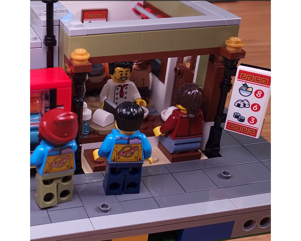 LEGO MOC Sparkling Dragon Restaurant & Noodle Shop Modular Upgrade by ...